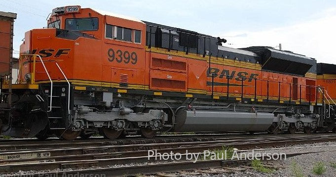 BNSF Engine SD70ACE, Engine# 9399 – Division Point