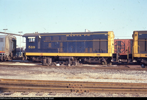 FM H12-44 ATSF Blue/Yellow, Lowey #510 Light frame – Division Point