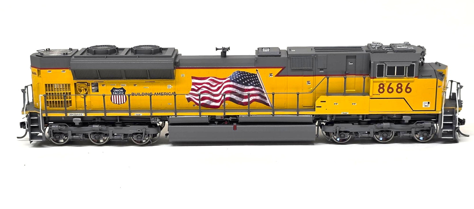Union Pacific SD70ACE Isolated Cab, Engine# 8686 – Division Point