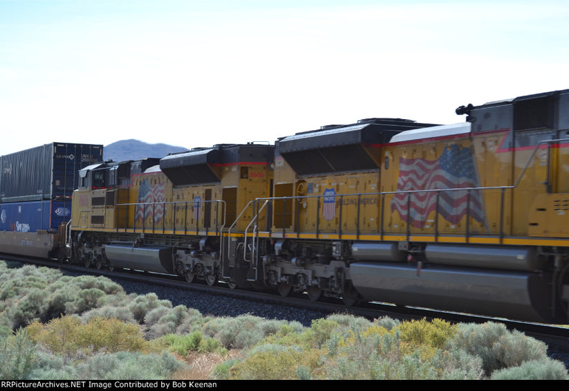 Union Pacific SD70ACE Isolated Cab, Engine# 8686 – Division Point